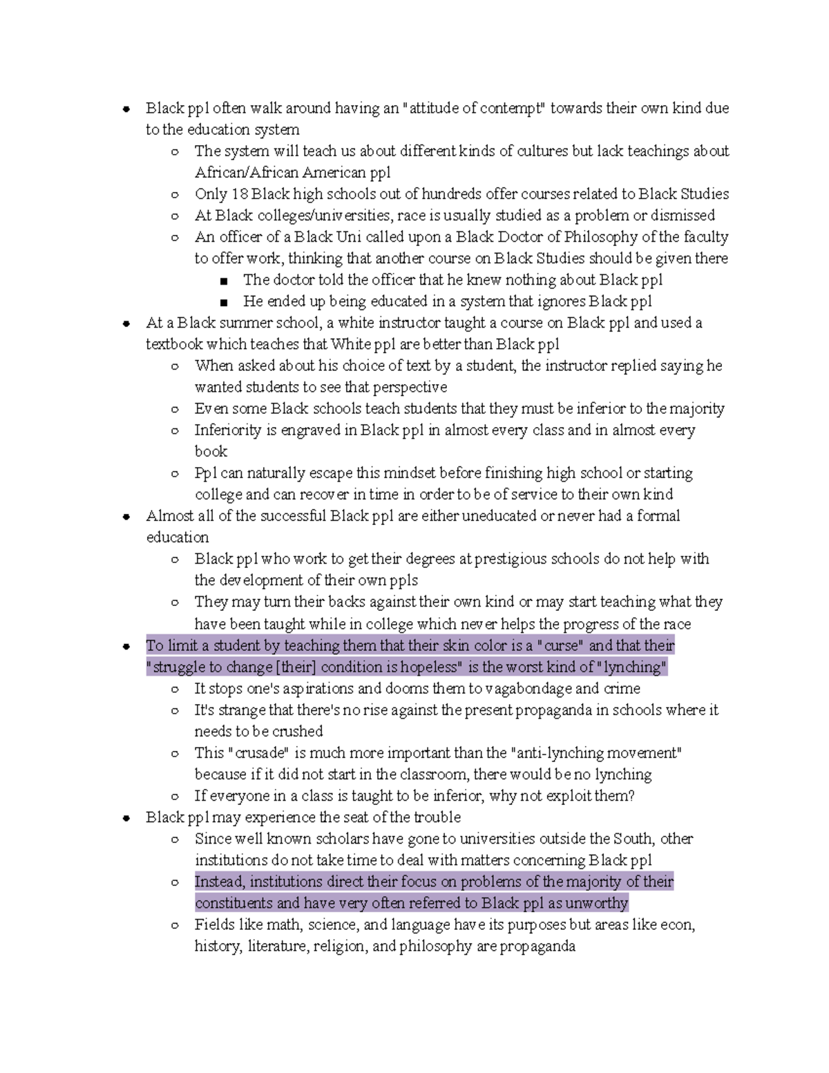 The Seat of the Trouble - Notes from AAS (some of the notes are from ...