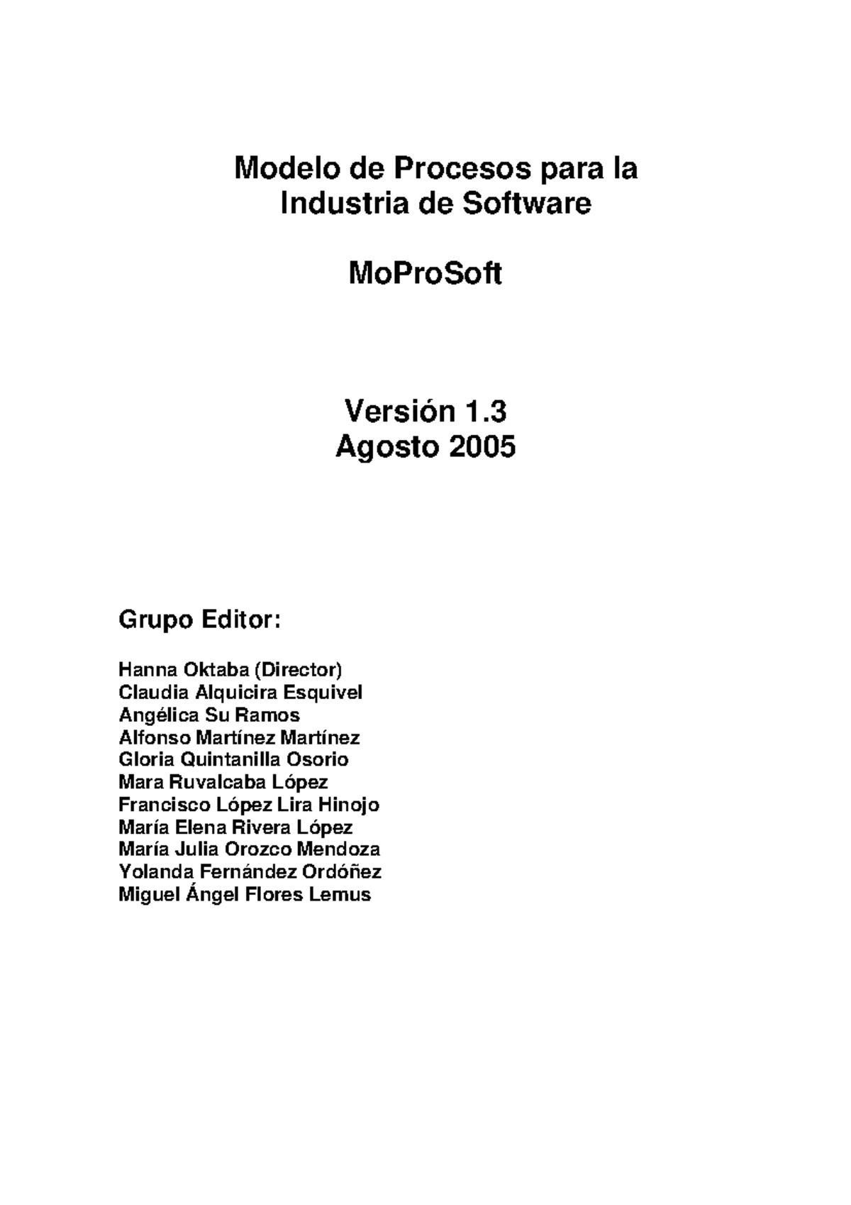 MoProSoft V1.3 coloreado - Modelo de Procesos para la Industria de ...