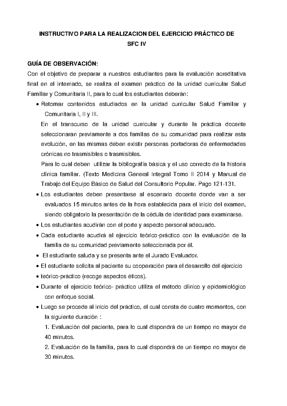 Instr Util Eje Pract SFC IV - INSTRUCTIVO PARA LA REALIZACION DEL EJERCICIO PRÁCTICO DE SFC IV ...