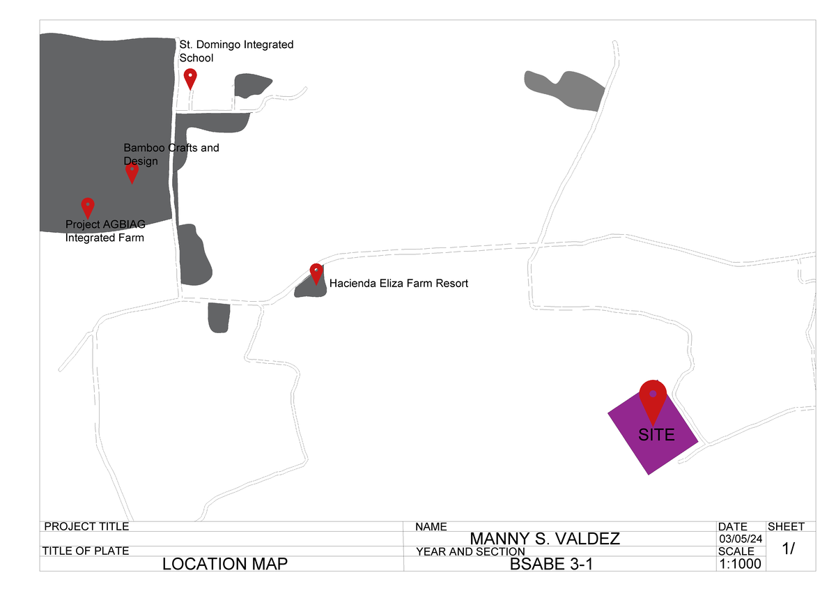 Vicinity-map.pdf Manny - Isabela State University - NAME TITLE OF PLATE ...