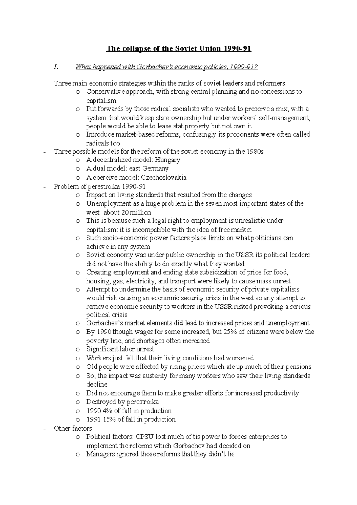 The collapse of the Soviet Union 1990 - Why did the Soviet Union ...