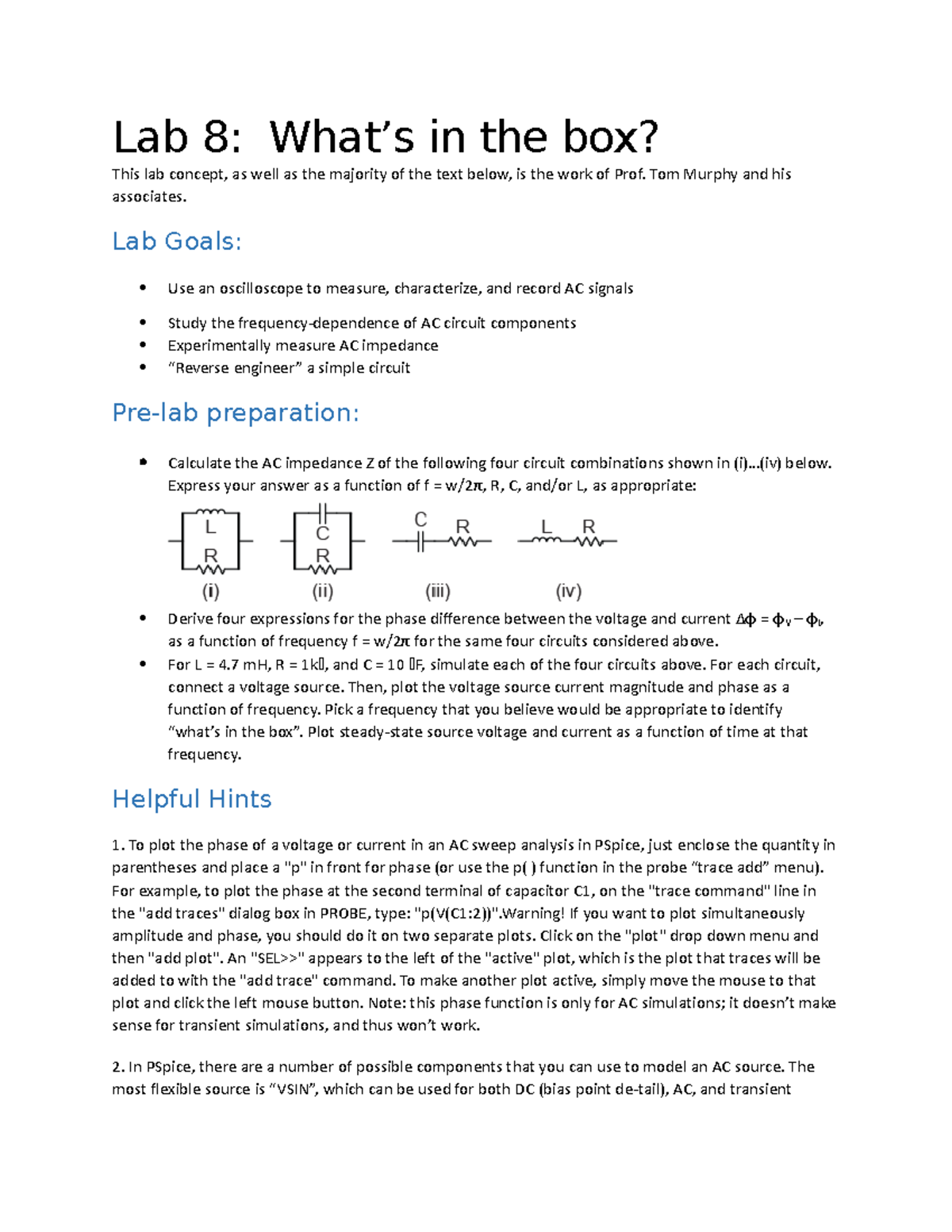 Lab 08 Whats in the box 2022 - Lab 8: What’s in the box? This lab ...