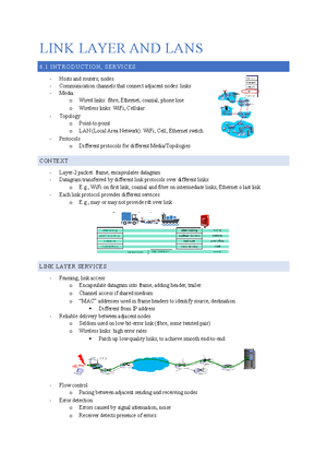 Chapter 5 Network Layer The Control Plane - ENEF001 - Studocu