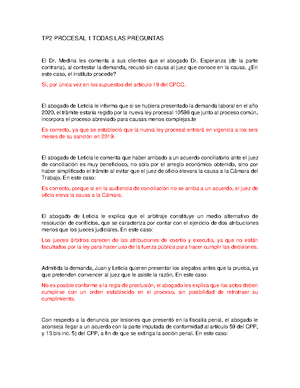 Resumen Procesal 1 - Warning: TT: undefined function: 32 Warning: TT: undefined function: 32 ...