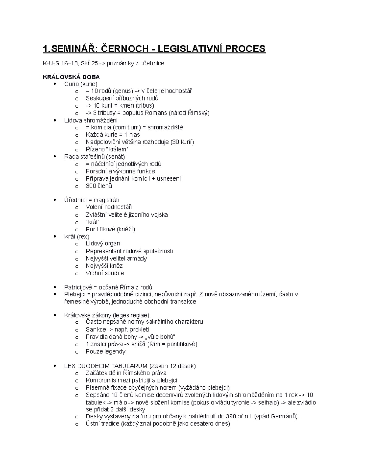 Poznamky seminare riman 1-5 Cernoch - 1ÁŘ: ČERNOCH - LEGISLATIVNÍ ...