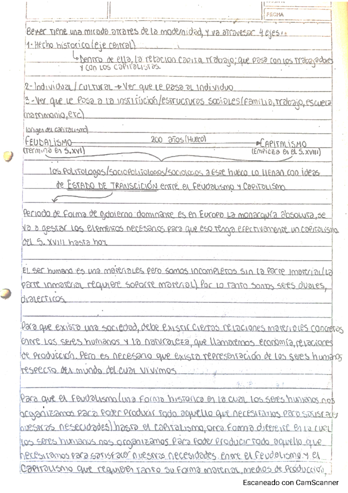 Apunte Sociología Meccia CBC - capitalismo y revolución - Studocu