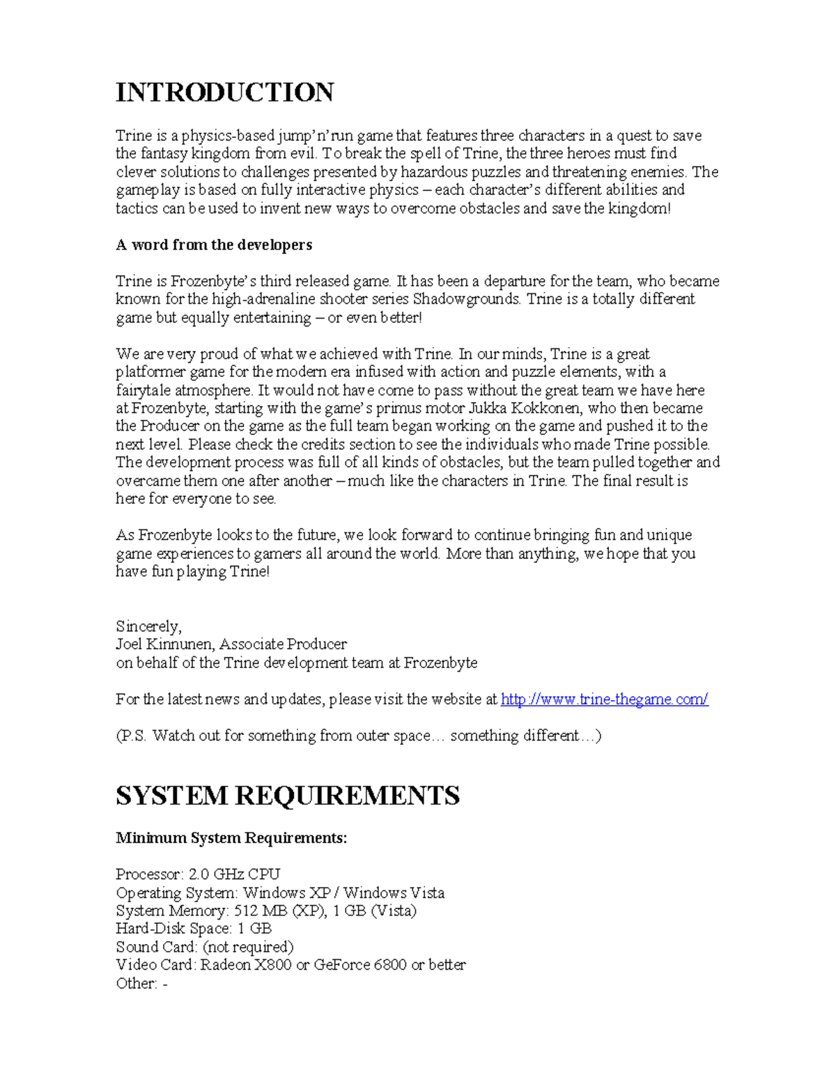 Trine Manual English v103 - Thực tập kỹ thuật - HUST - Studocu