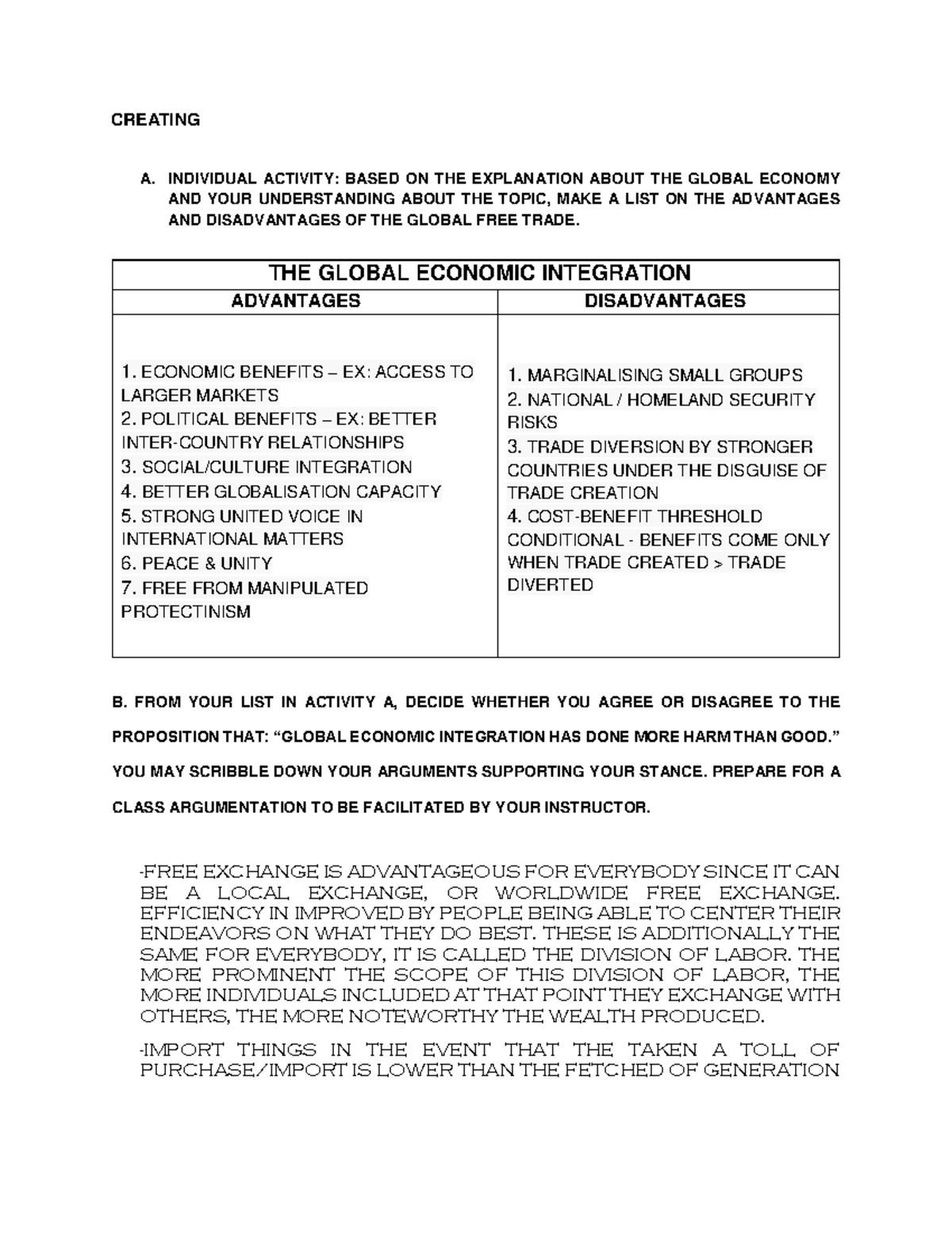 TCWD W#2 - .... - CREATING A. INDIVIDUAL ACTIVITY: BASED ON THE ...