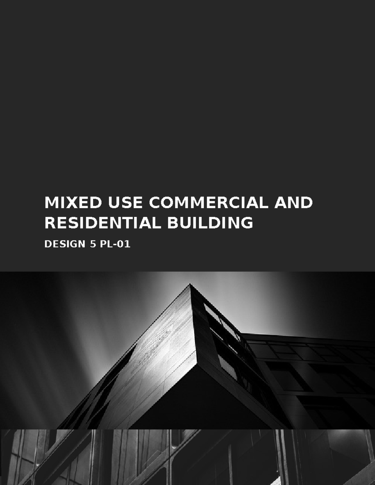 Mixed USE Commercial AND Residential Building - MIXED USE COMMERCIAL ...