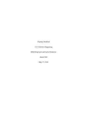 HRM 310 Coursework 5-1 Milestone One - Chastity Swafford 5-1 Milestone ...