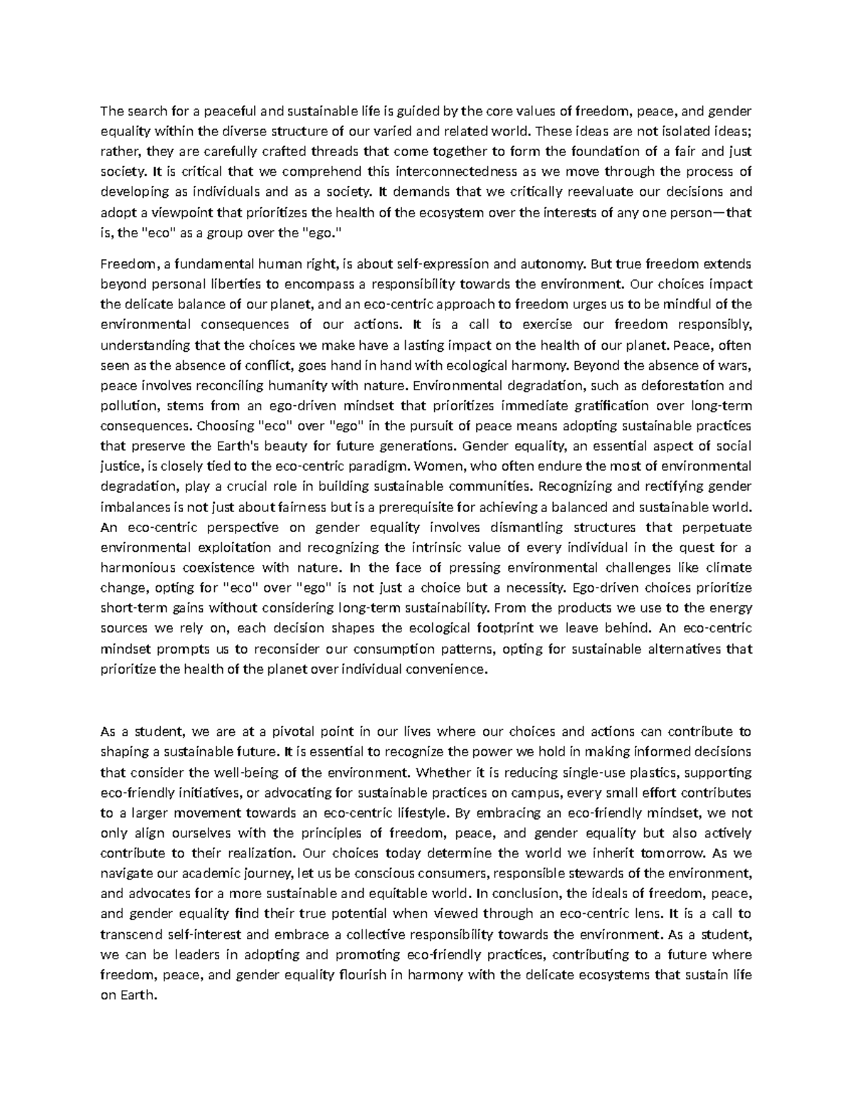 Next in Line - Next in line essays - The search for a peaceful and ...