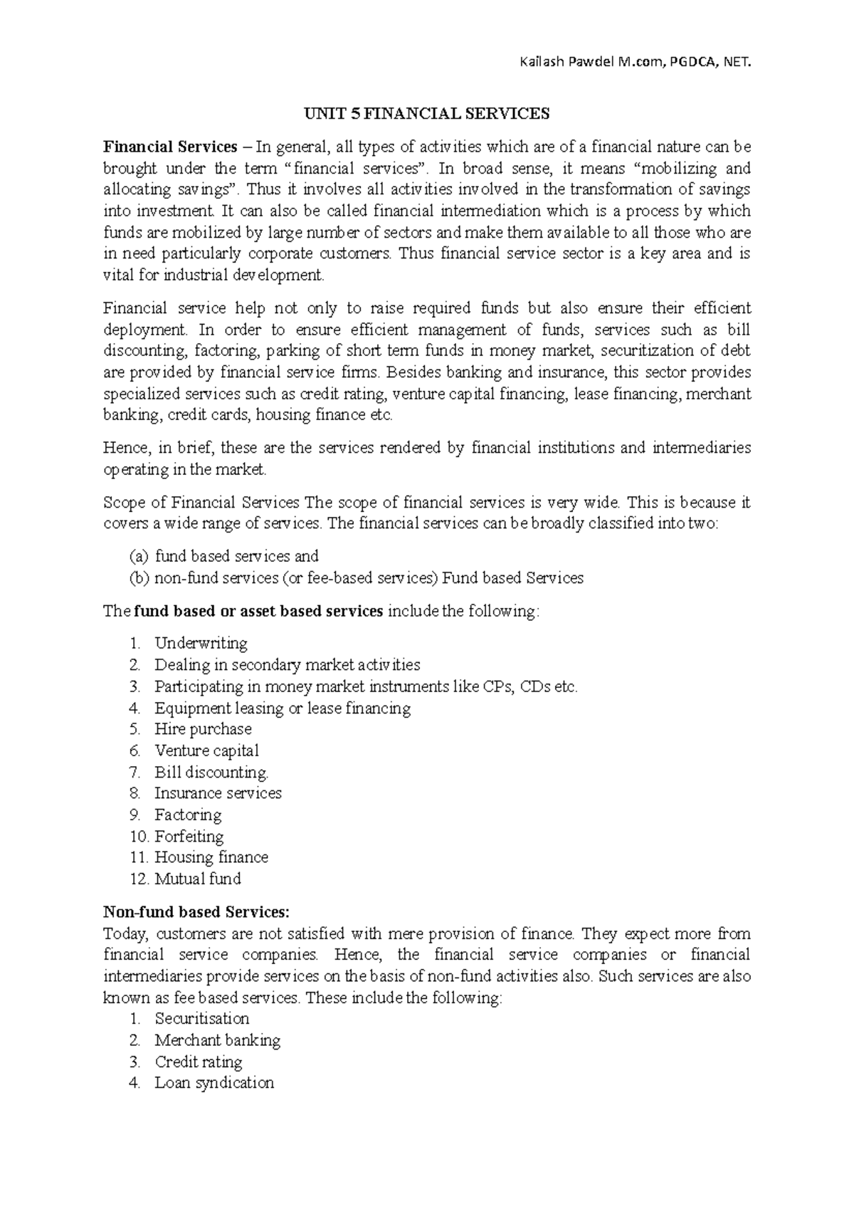 Banking - Lecture notes 1 - Banking Operations - GU - Studocu