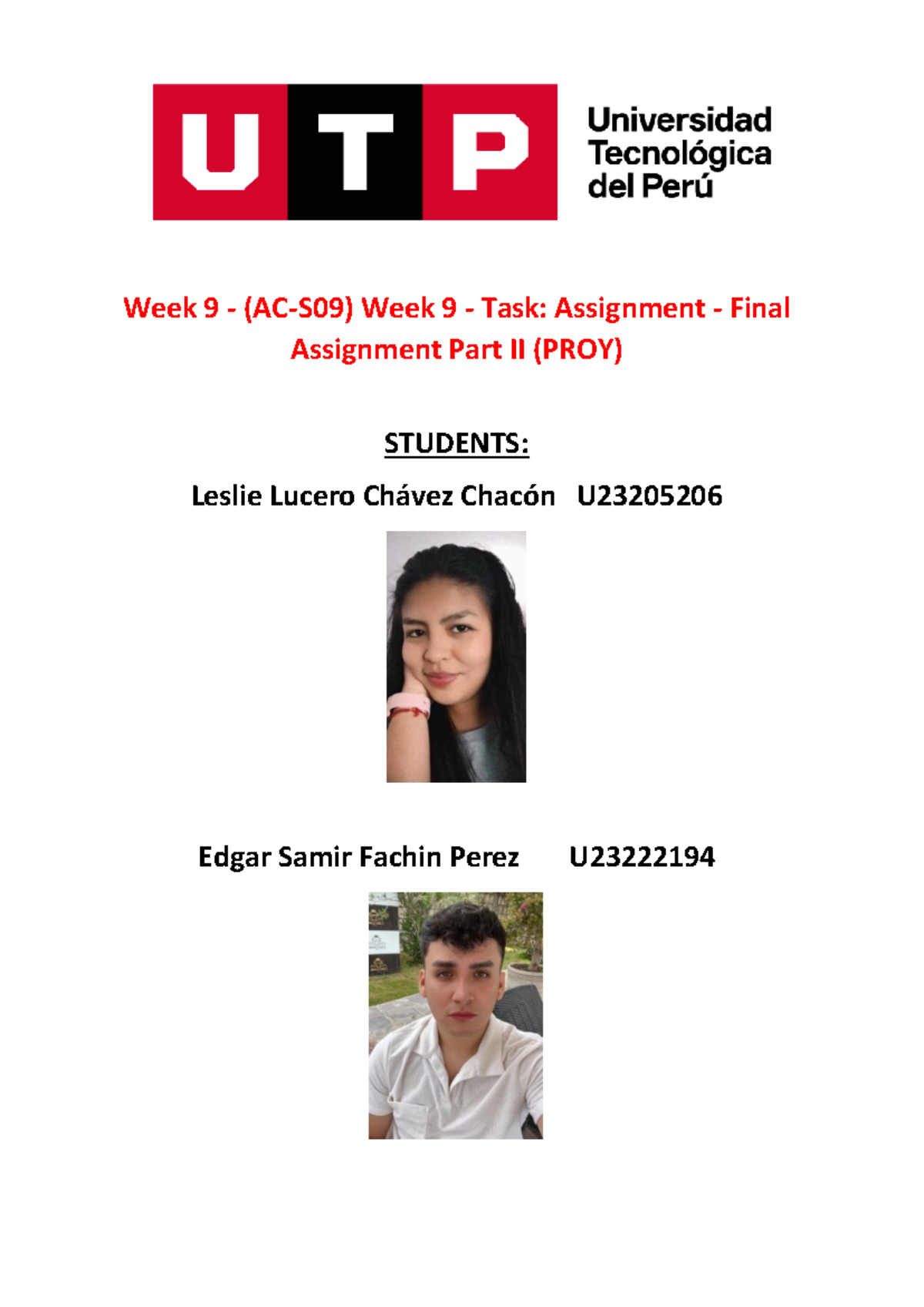 Ac S09 Week 9 Task Assignment Final Assignment Part Ii Proy