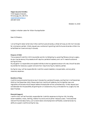 Submission letter to IRCC - LMIA - 03 September, 2019 To, Temporary ...