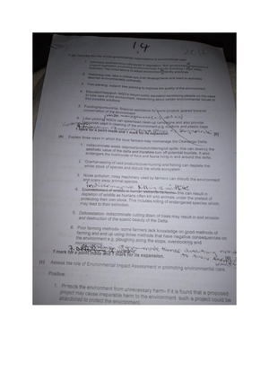 Marking key 2022 - nothing - MARKING KEY 1a. Describe the role of non ...