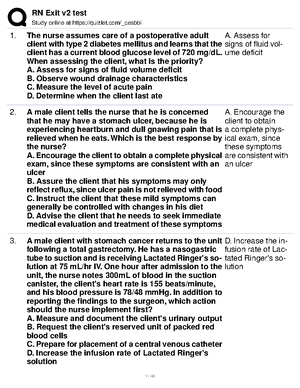Endocrine Questions - SIADH Increased or decreased? DI I ADH secretion ...