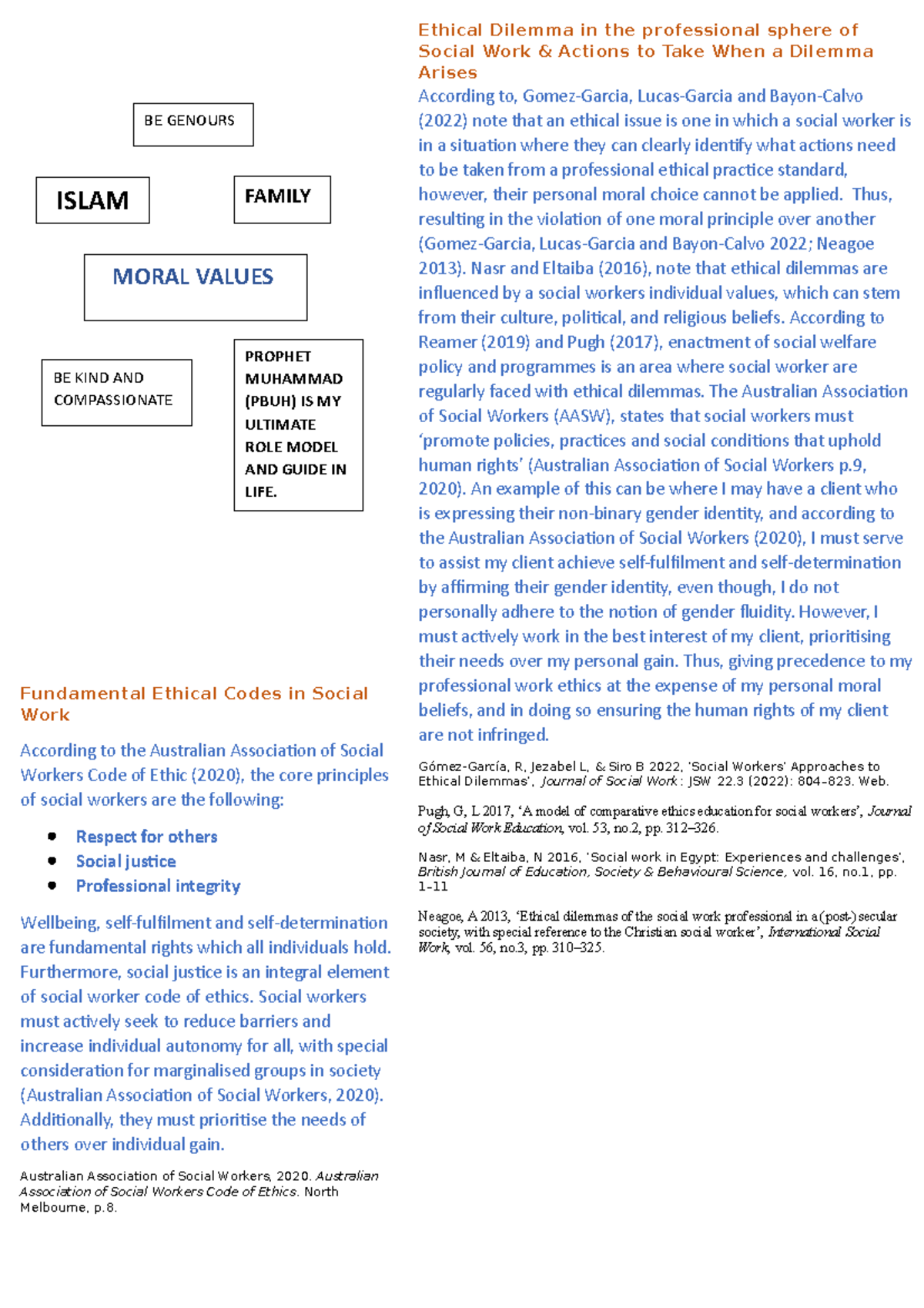 Poster Ethics in Social Science - Ethical Dilemma in the professional ...