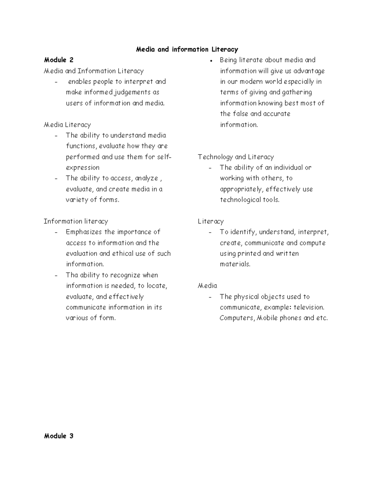 MIL- Reviewer - It’s easy to understand - Media and information ...