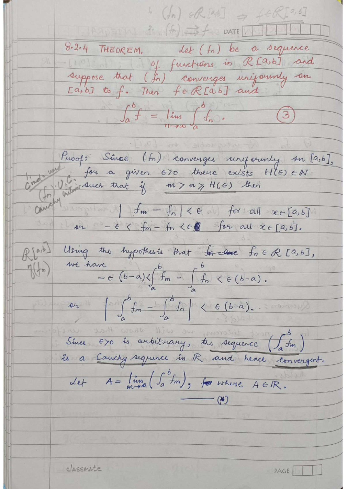 Interchange of limit and integration - Studocu