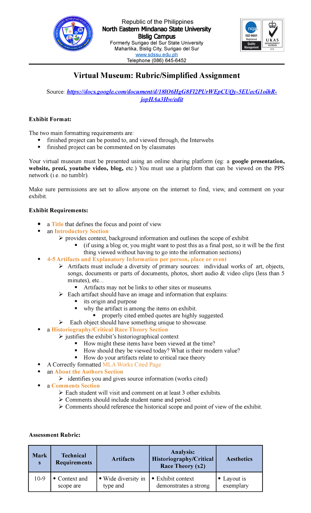 Final RPH Questionnaires - Republic of the Philippines North Eastern ...