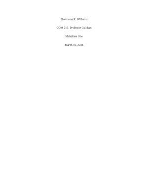 SOC 112 Module Four Worksheet DONE - SOC 112 Module Four Worksheet ...