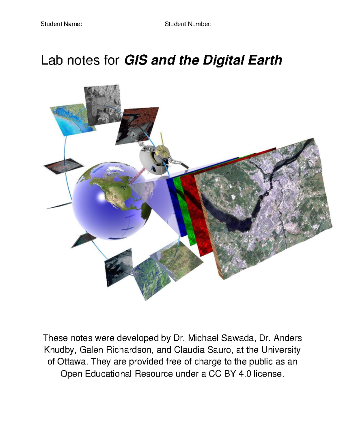 GIS and Digital Earth Exercises and Notes - Lab notes for GIS and the ...