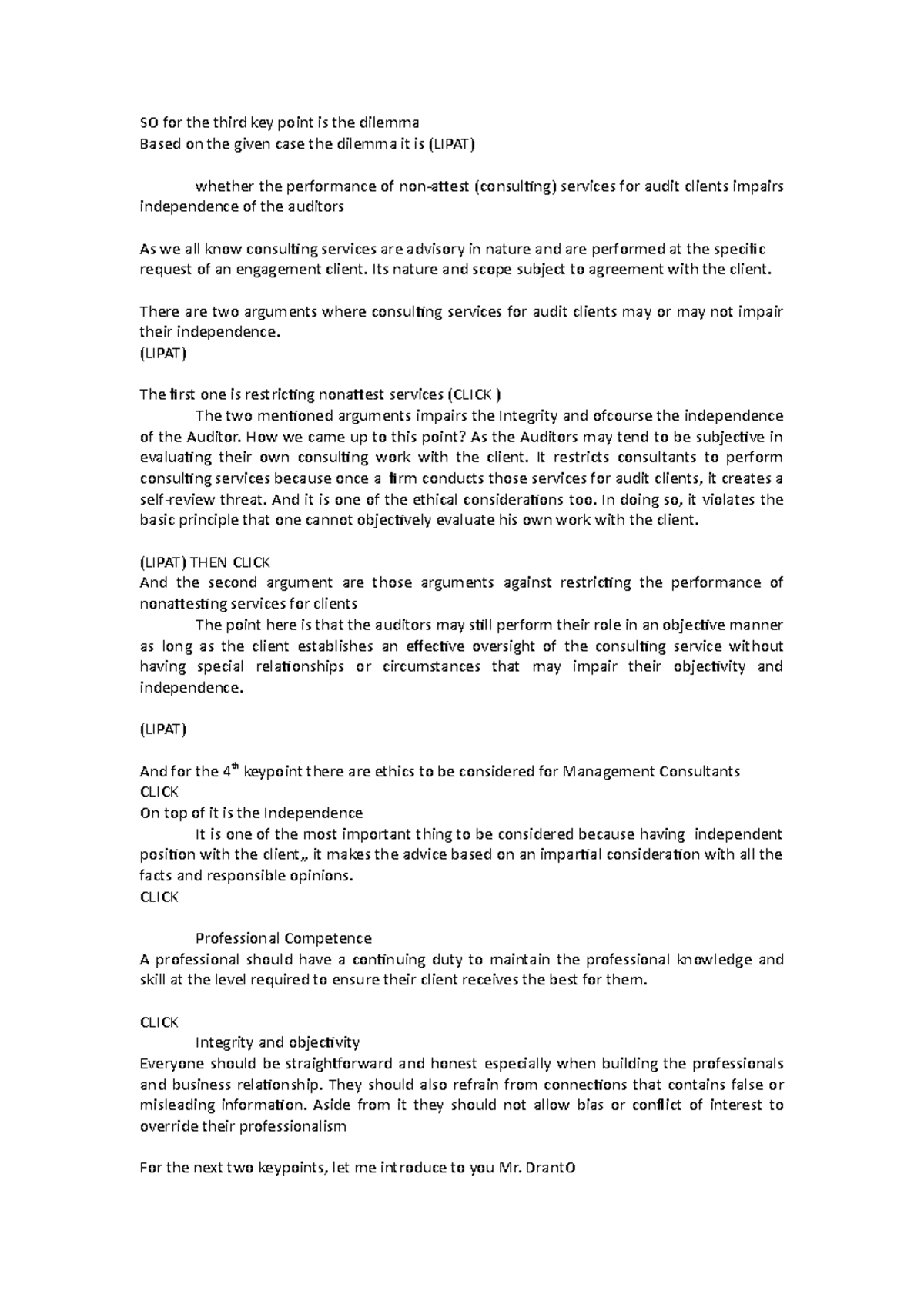 Short case study on strategic business analysis - SO for the third key ...