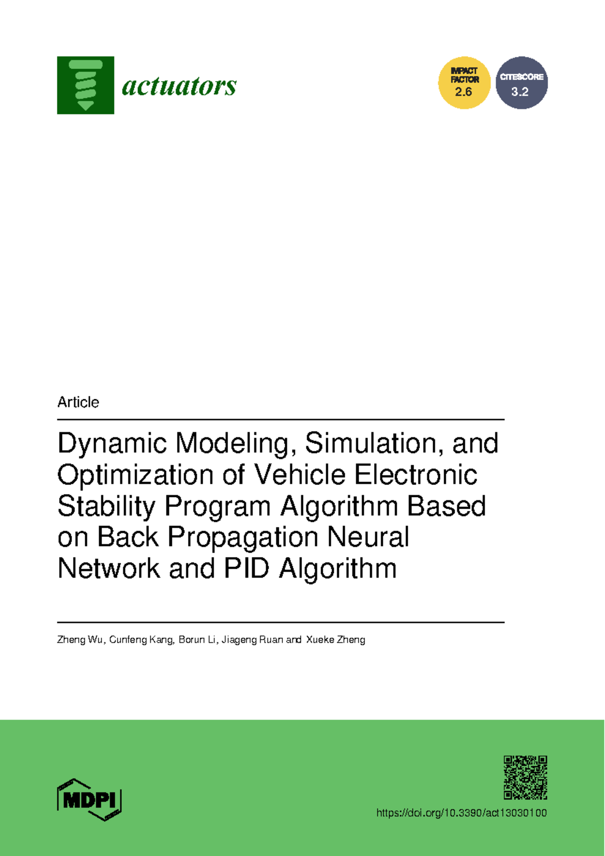 Espesc Pid Controller 2 3 Dynamic Modeling Simulation And Optimization Of Vehicle