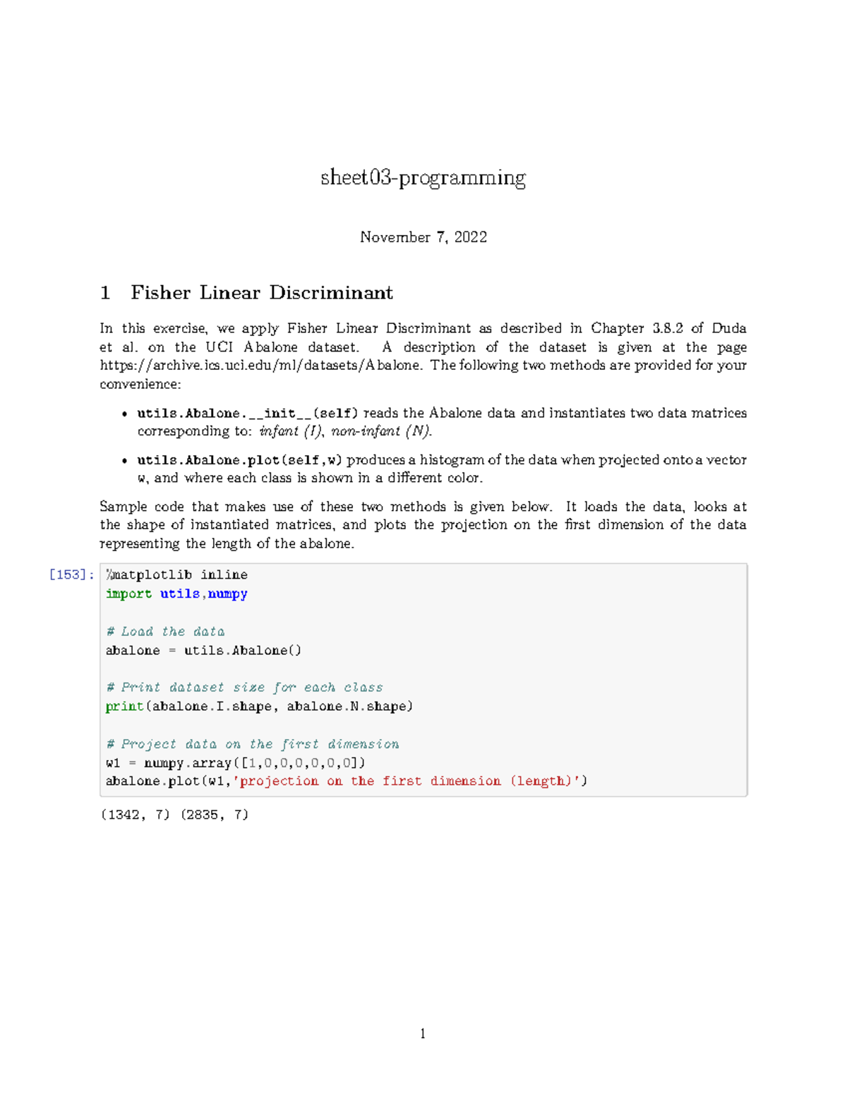ML1 Exercise sheet 03-programming - sheet03-programming November 7 ...