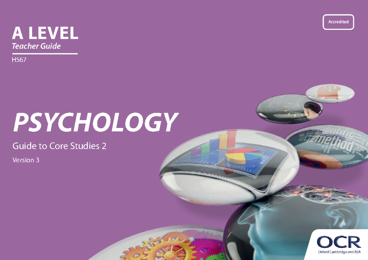 Psychology guide - ooooo - PSYCHOLOGY A LEVEL Teacher Guide H Guide to ...