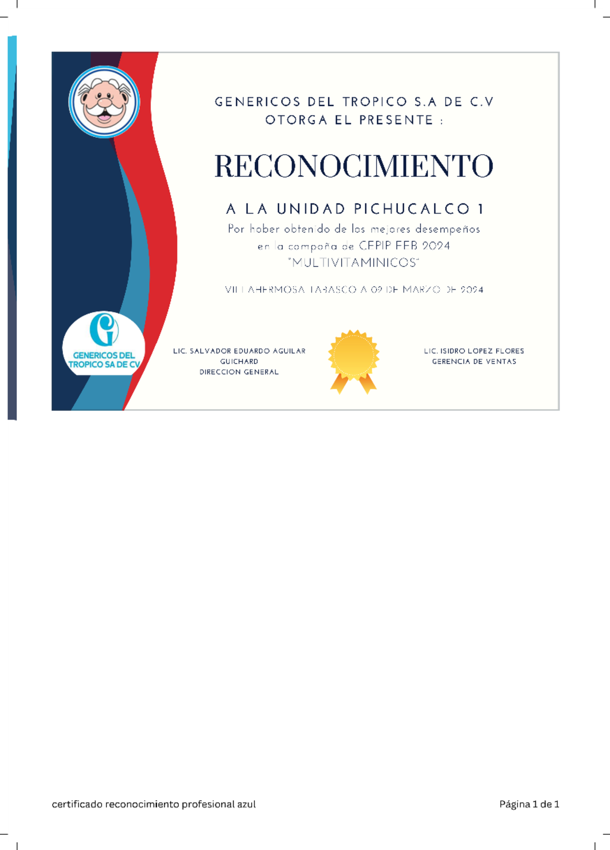 Certificado Ganadores Bistocaps - Práctica Educativa en las Ciencias ...