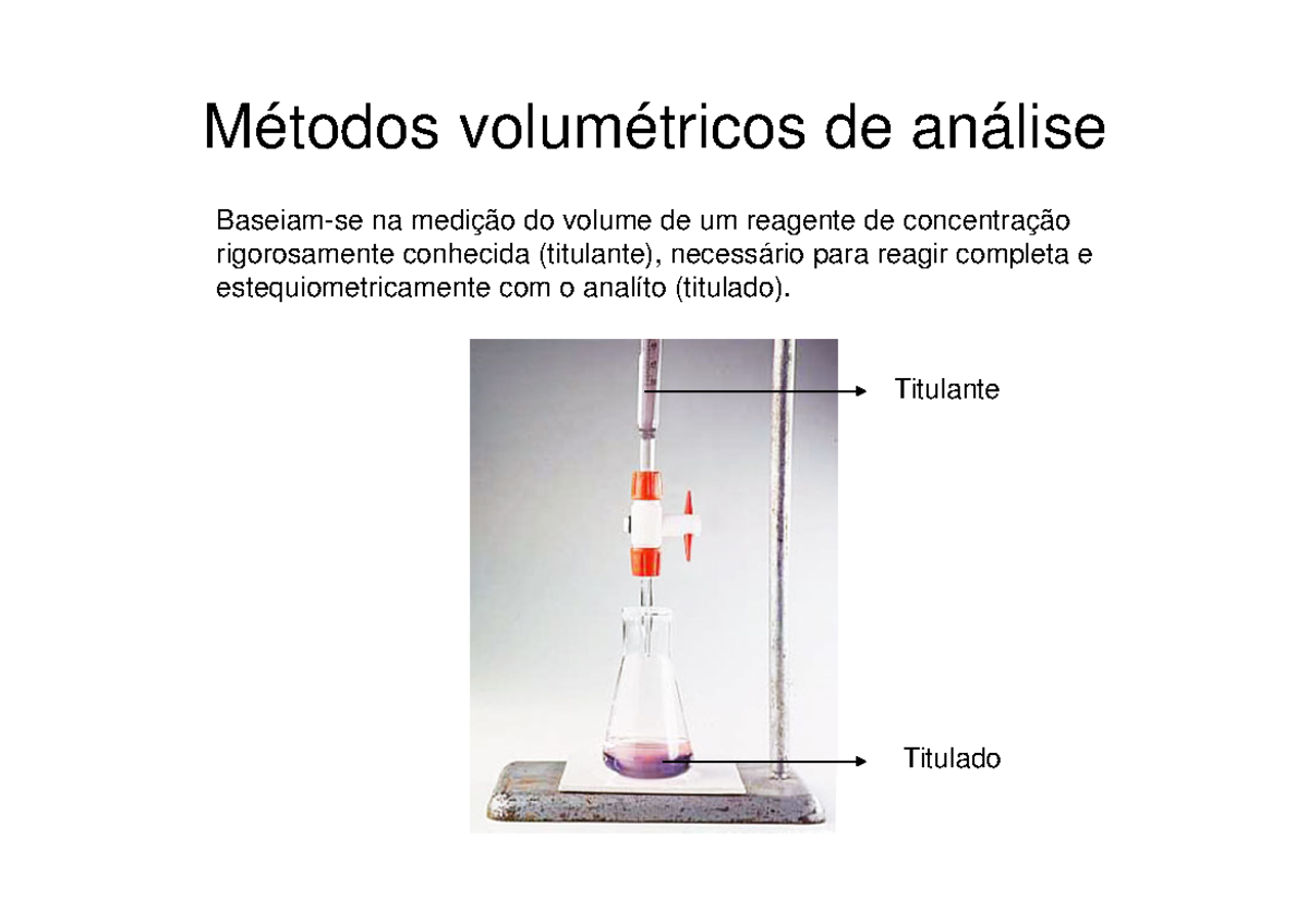 Slides aula 12 Volumetria [Modo de Compatibilidade] - Métodos ...