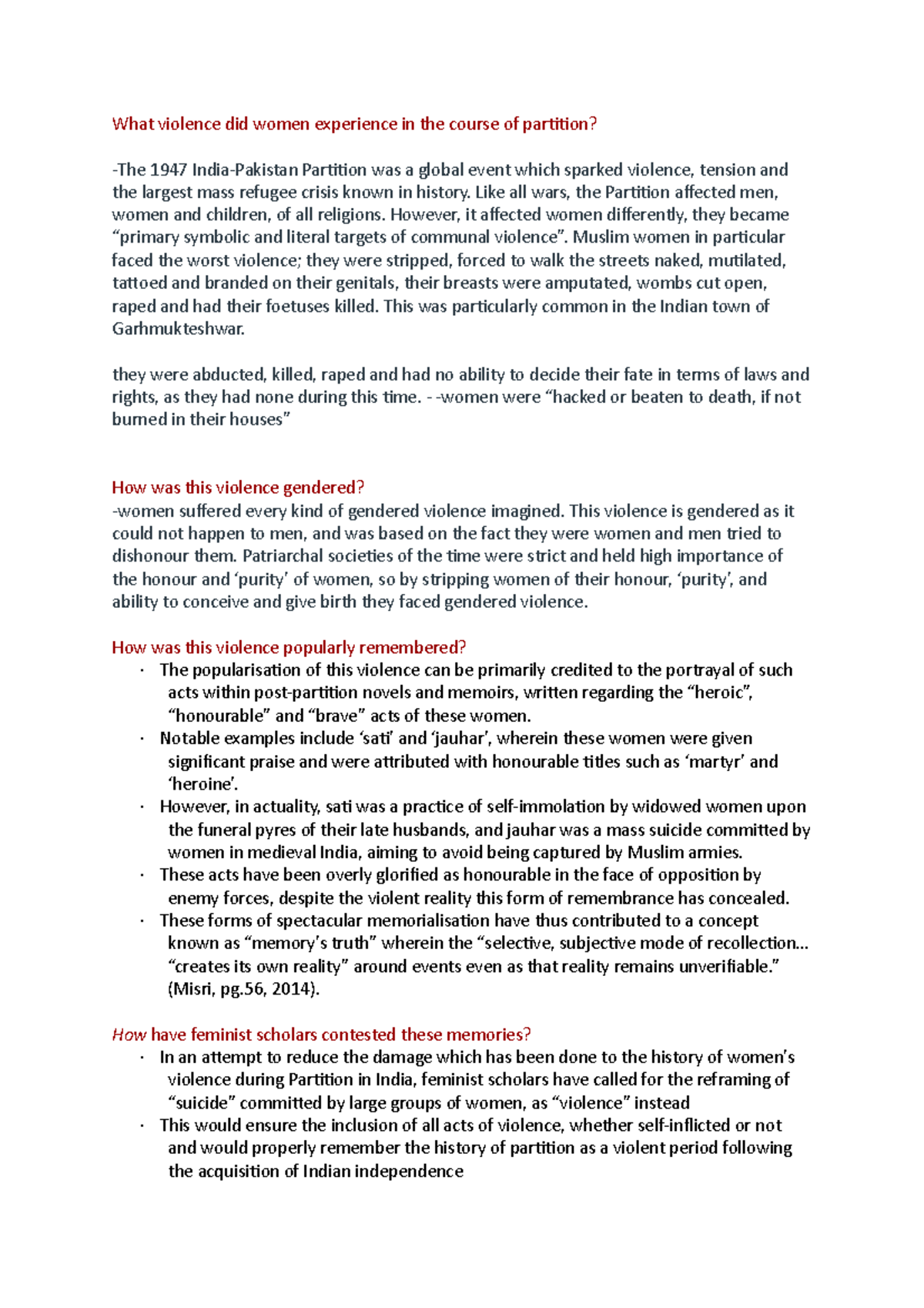 Violence against women - What violence did women experience in the ...