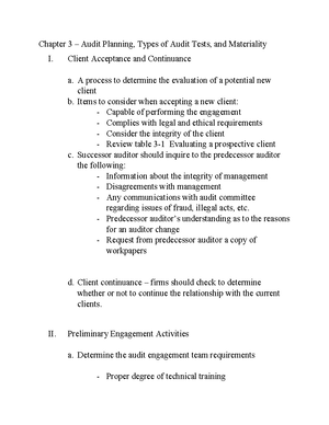 Chapter 6 Outline - Chapter 6 Outline Internal Control in a Financial ...