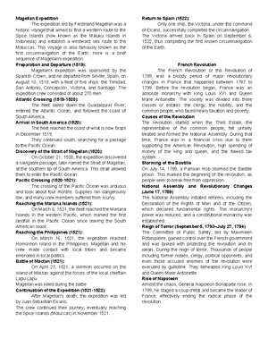 French Revolution, World History 2 report - The French Revolution or ...