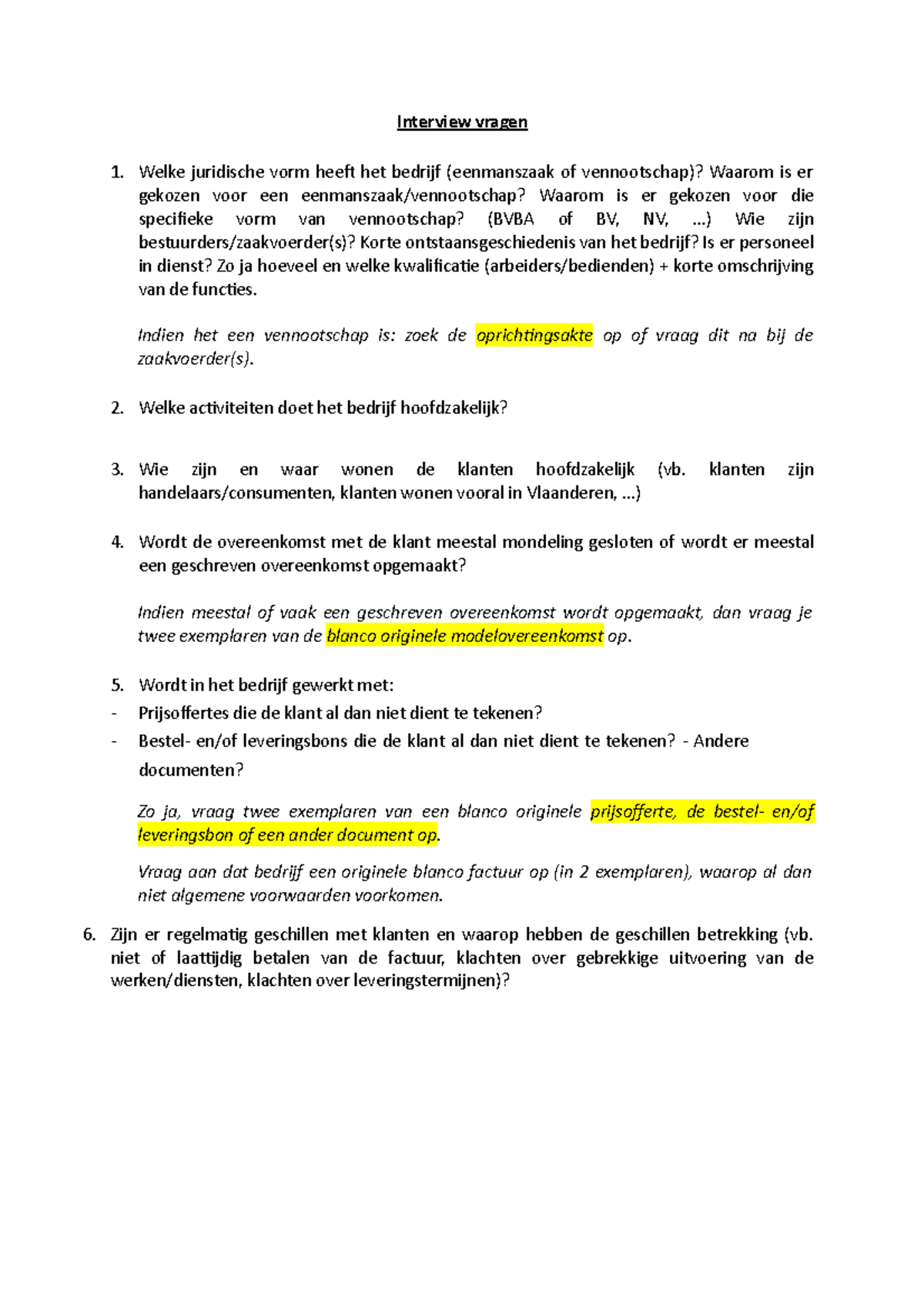 Interview vragen gekke bestand check het - Interview vragen Welke ...