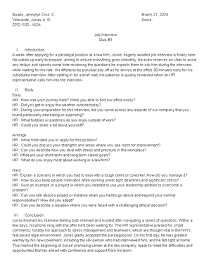 FM Project - wew - Statement of Financial Position (SFP) SFP ...