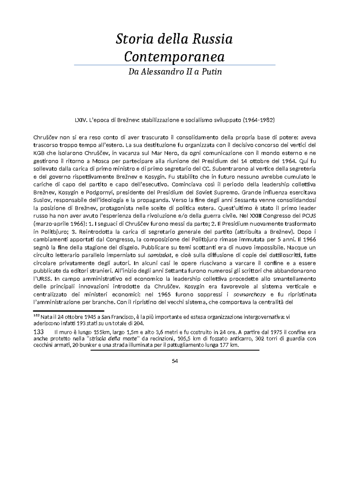 Storia della russia contemporanea - Storia della Russia Contemporanea ...