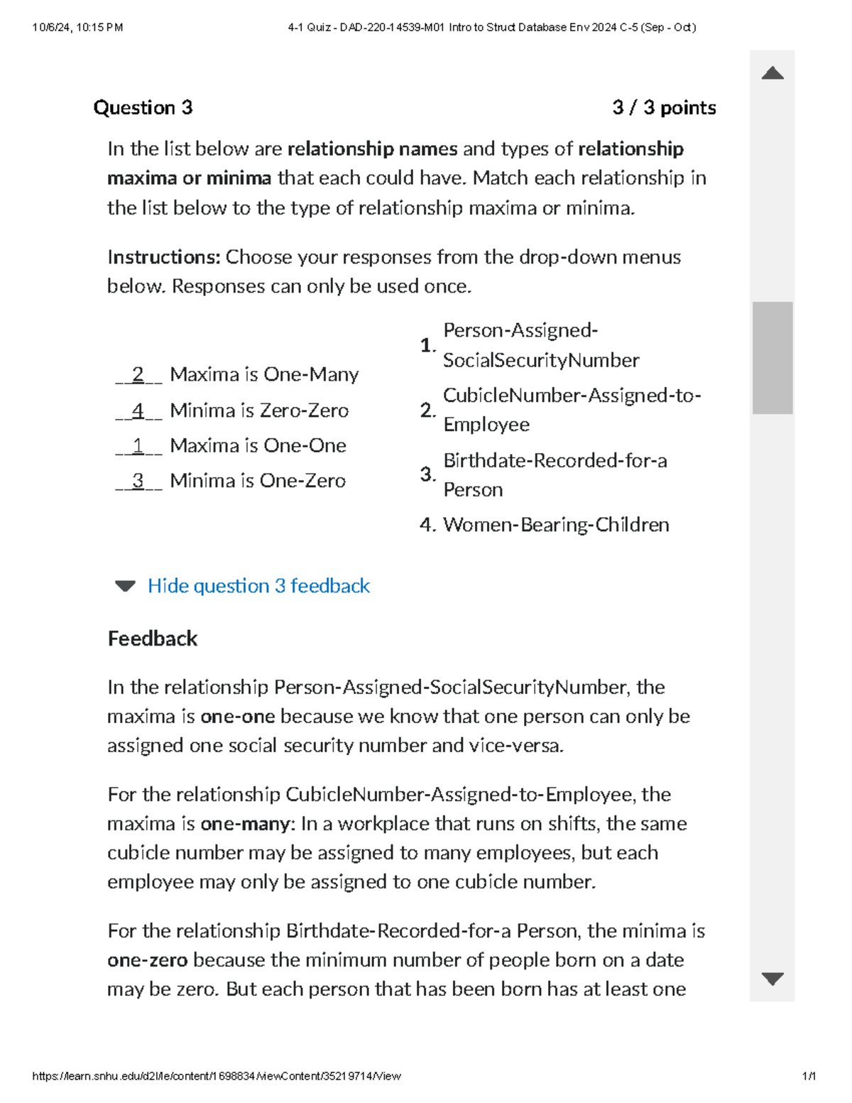 4-1 Quiz - DAD-220 - Question 3 3 / 3 points In the list below are ...