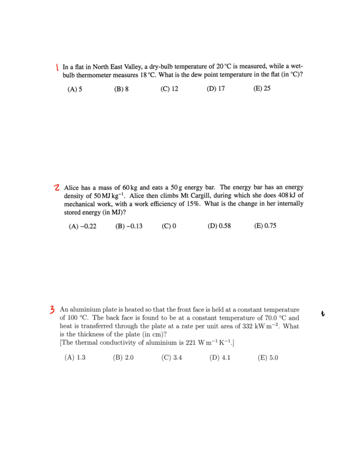 Psychometric Chart, Convection, Conduction, Radiation, and Metabolism ...