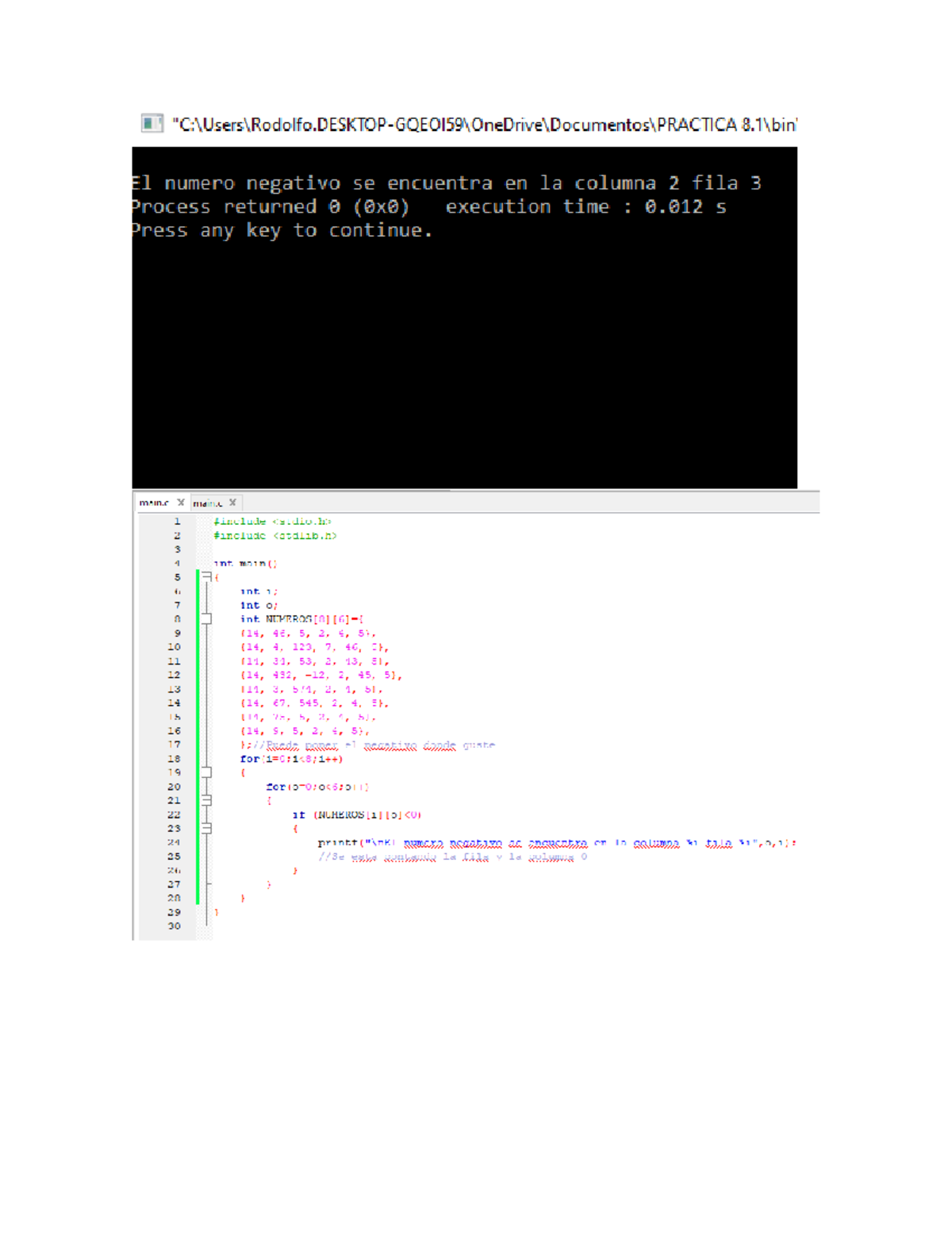Arreglos Multidimensionales ejercicios resueltos para todos - Quimica ...