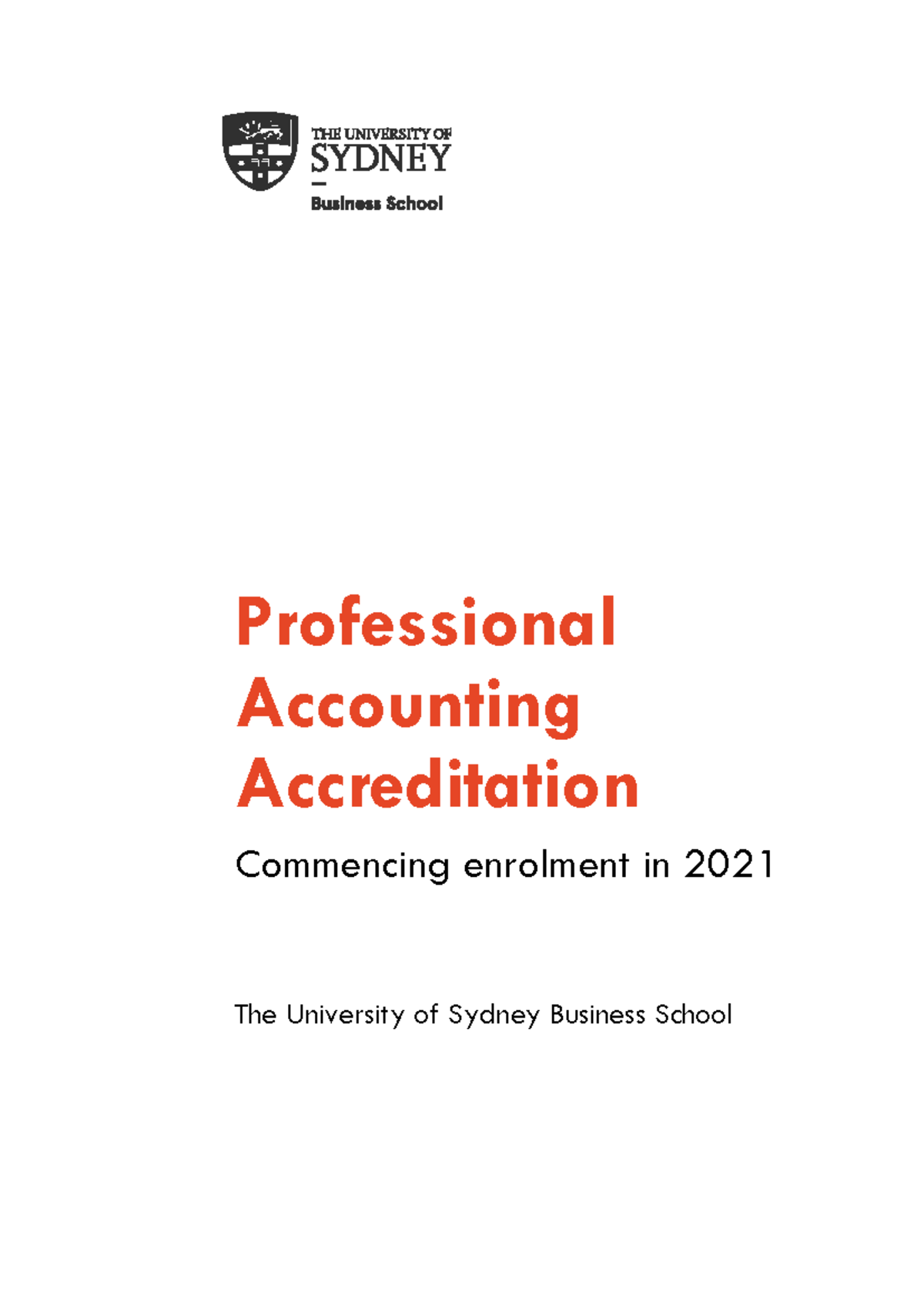 Professional-accounting-accreditation University of Sydney ...