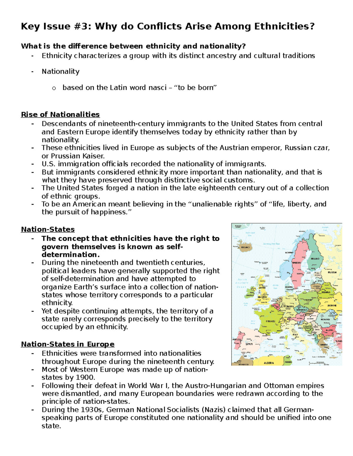 Chapter 7 - Key issue 3 - Human Geography Lecture notes and study ...