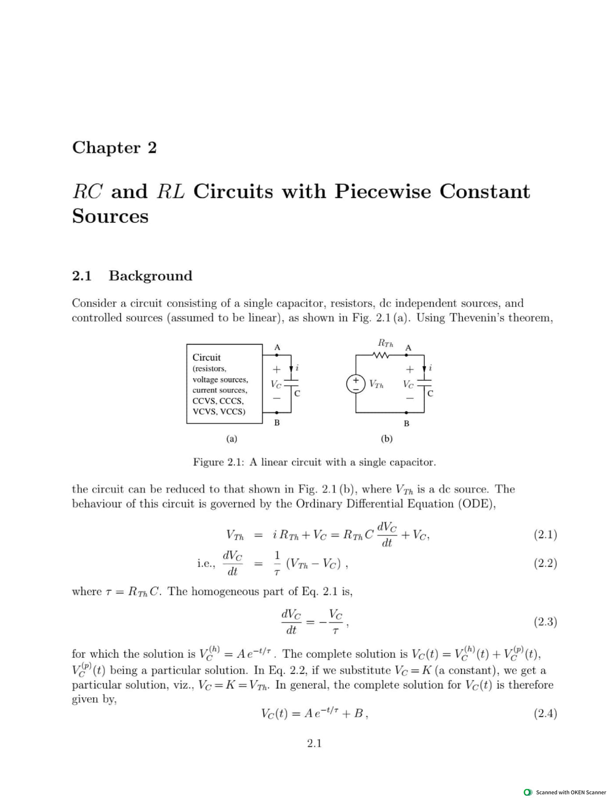 RC and RL Circuits - Electrical engineering - Studocu