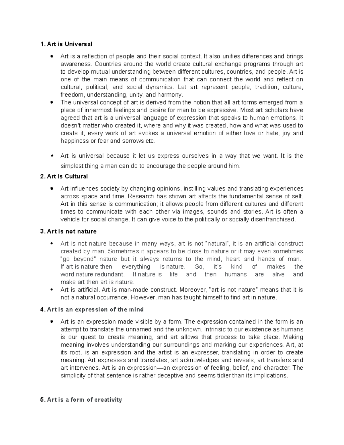 What Art Is Universal at Gwen Staton blog