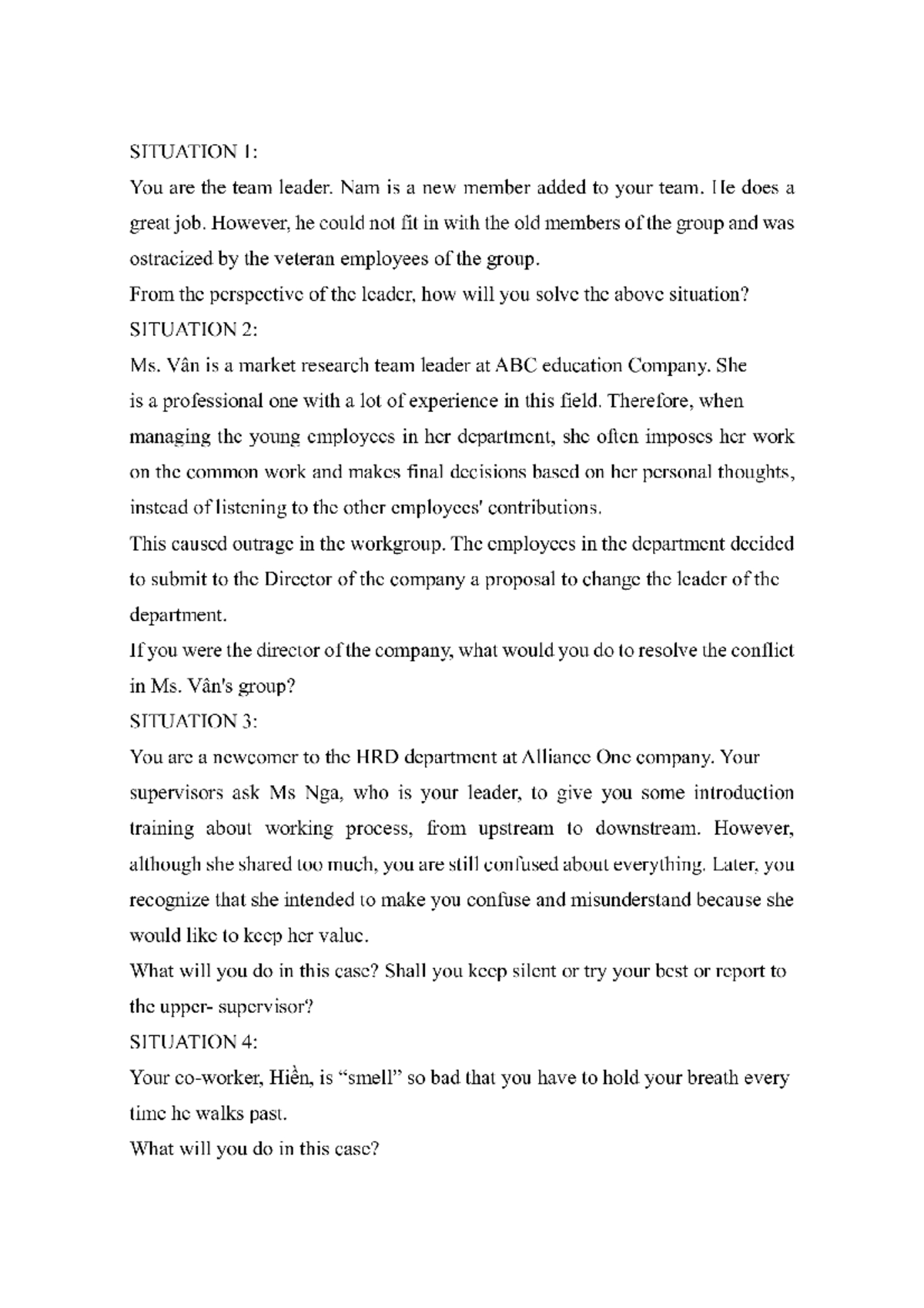 Problem Solving Skills - Business Communication Skills 2 - Studocu