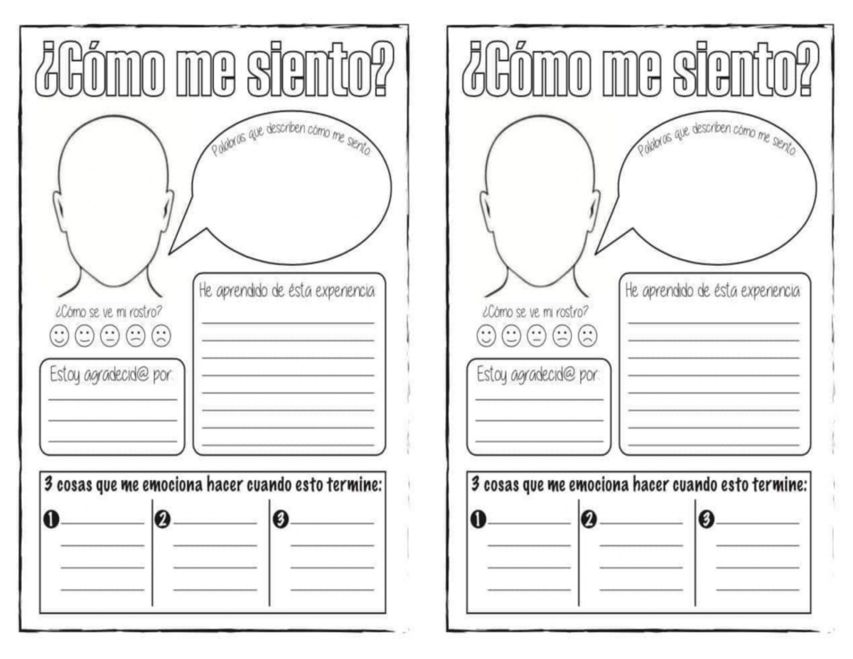 Artes-mesiento - actvidad - Cómo me siento? Cómo me siento? Polabras ...