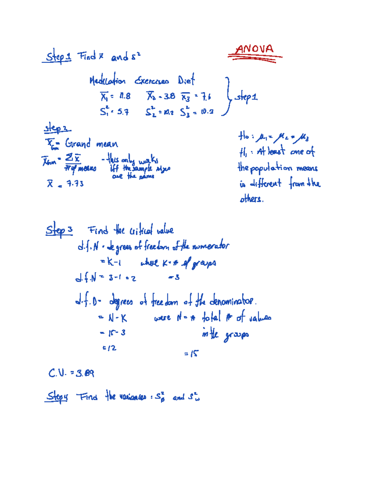 ANOVA test and Chi Sqr Goodness of fit test - ANOVA stept FindI ands e ...