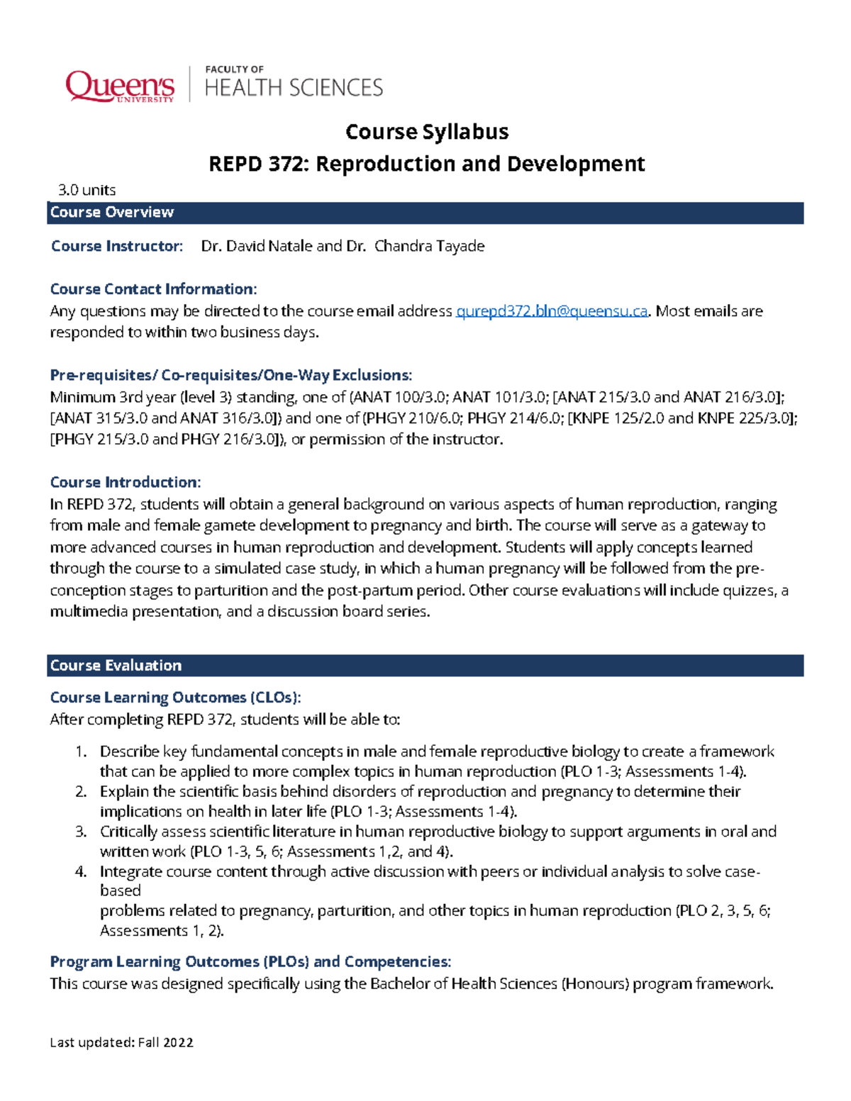 REPD 372 BLN Syllabus - Last updated: Fall 2022 Course Overview Course ...