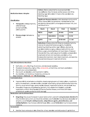 Albuterol Drug Card - Medication Name: Albuterol Classification ...